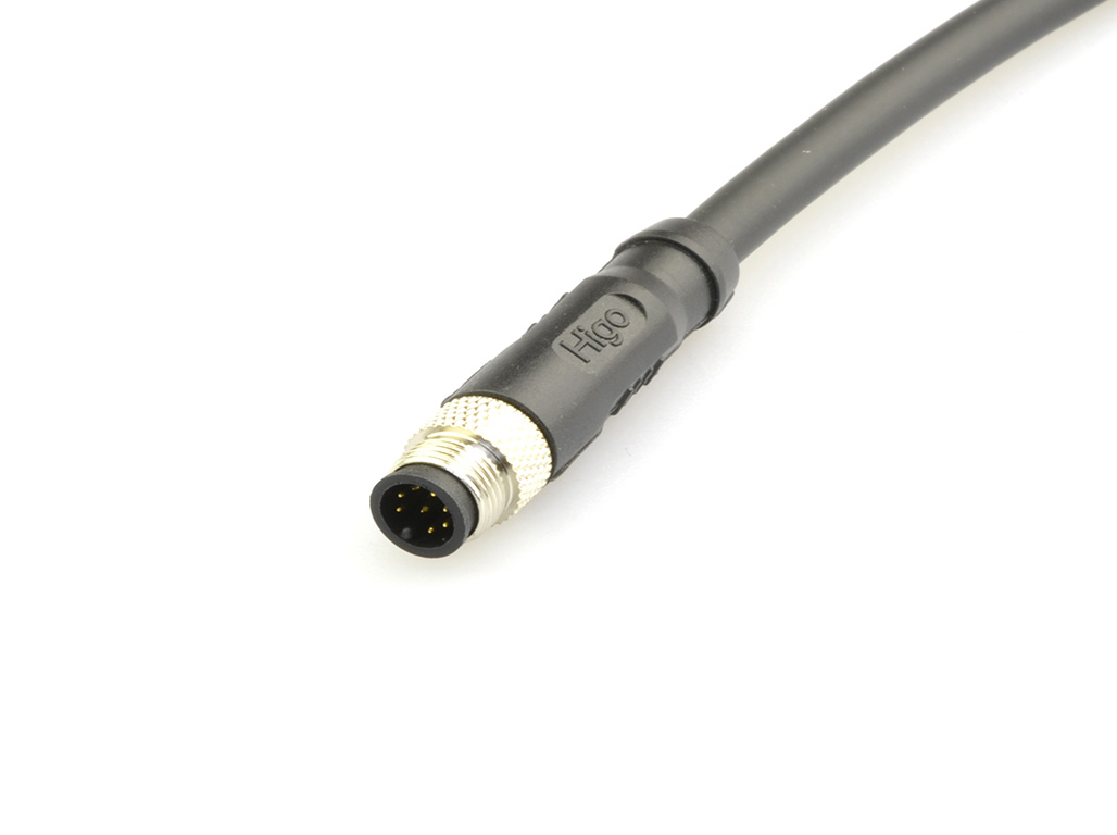 8P Mini C Male cable connector I Higo connectors
